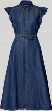 Tommy Hilfiger Fit and Flare Jeanskleid aus Lyocell