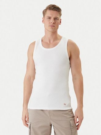 Calvin Klein Jeans Tank-Top LV04RF272G Wei&szlig; Regular Fit