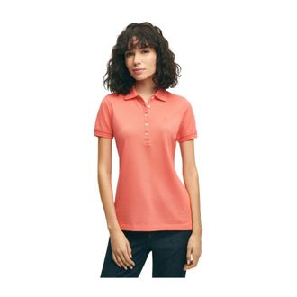 Brooks Brothers Femme, Tops, Rose, Taille: 38 FR Polo en Piqu&eacute; Stretch de Coton Supima