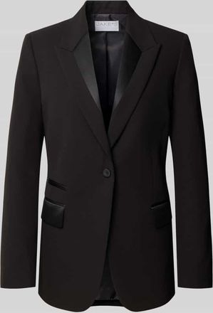 Jake*s Regular Fit Longline Blazer mit Satinrevers