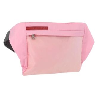 Prada Pre-owned Nylon Crossbody Bag - - Pre-owned - Damen - Rosa - ONE SIZE