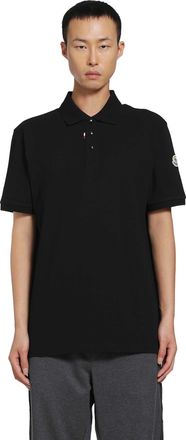 Moncler Cotton Piquet Polo Shirt