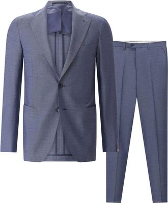 Tagliatore Homme, Costumes, Bleu, Taille: XL Single Breasted Suits