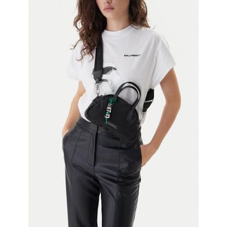 Karl Lagerfeld Handtasche KARL LAGERFELD B1W30016 Schwarz