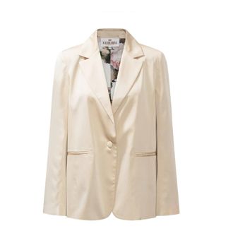 Karmamia Damen, Jacken, Beige, S/MGr&ouml;&szlig;e