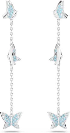 Swarovski Femme, Accessoires, Gris, Taille: ONE Size Lilia Drop Earrings