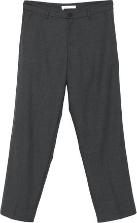 Samsøe & Samsøe pantalon à coupe droite - Gris