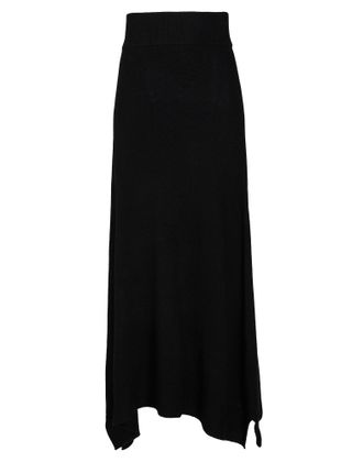 8 by YOOX WOOL BLEND KNIT COLUMN MAXI SKIRT