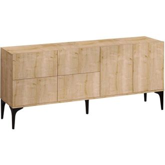 Hanah Home Hanah Home - Buffet en agglom&eacute;r&eacute; et m&eacute;tal Laika