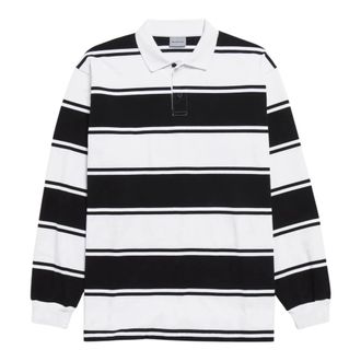 Balenciaga Langarm Poloshirt - - Tops - Herren - Schwarzk - M