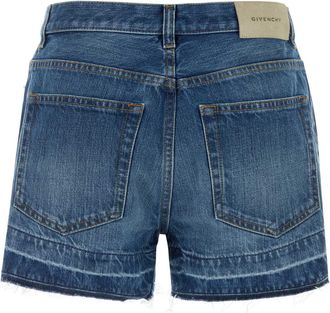 Givenchy Shorts Denim Shorts - Blue