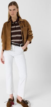 Gerard Darel Jean slim en coton - ADELA - Blanc