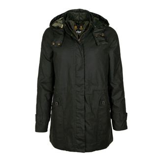 Barbour Cannich Waxed Parka Jacke - - Coats - Damen - Schwarzk - XS