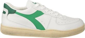 Diadora Homme, Chaussures, Blanc, Taille: 42 1/2 EU Baskets