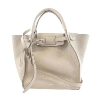 Celine Pre-owned Small Big Bag Calf Handbag - Femme - Pre-owned - Beige - Taille: ONE Size