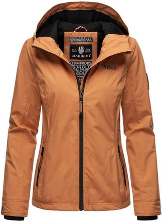 Marikoo Outdoorjacke Brombeere sportliche Übergangsjacke mit Kapuze