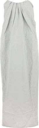 Co Trägerloses Maxikleid mit Faltendetail - Blau