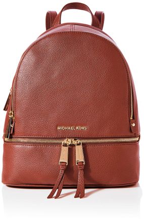 Michael Kors Womens Rhea Zip Handtasche, Braun (Brandy)