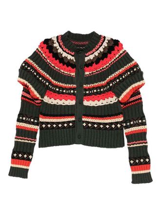 sacai Cardigan - Marron Clair
