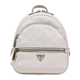 Guess Femme, Sacs, Blanc, Taille: ONE Size Manhattan II Backpack