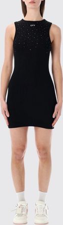 Off-white Kleid OFF-WHITE Damen Farbe Schwarz