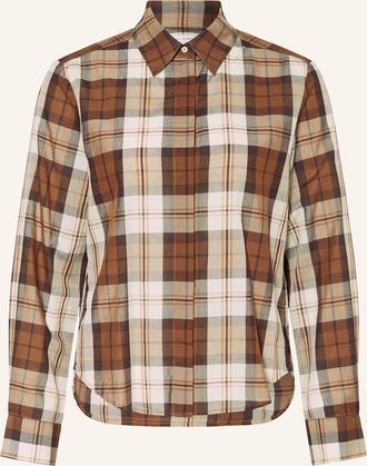 Marc O'Polo Marc Opolo Hemdbluse braun