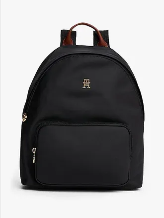 Tommy Hilfiger Sac à dos arrondi à plaque monogramme TH