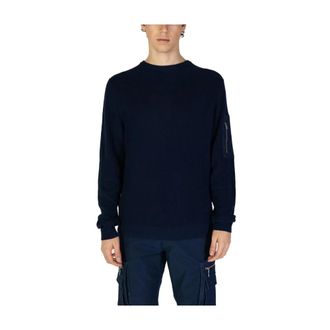 Antony Morato Mmsw01493-Ya200076 Pullover - - Knitwear - Herren - Blau - XS