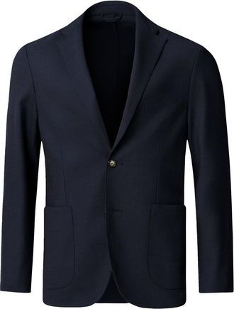 Eton Ungefüttertes 3-Knopf Sakko aus einem Tech-Wollgemisch in