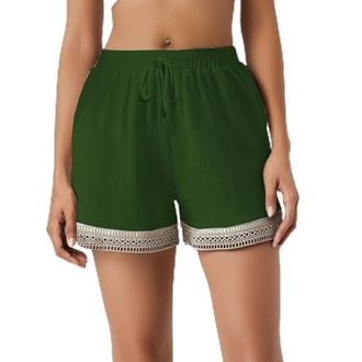 Generic Bermuda Molleton Femme Noir Lin Gaze Grossesse Baggy Genoux Poule Doubl&eacute; Rayures Calecon Frange Baroudeur Football Sportswear 2020 Multicolore Athleti