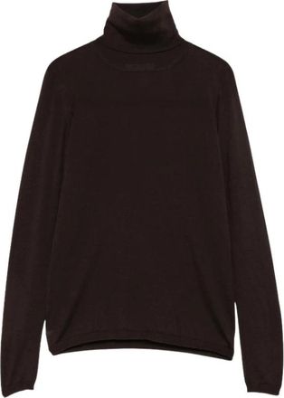 Max Mara Saluto Rollkragenpullover - - Knitwear - Damen - Braun - S