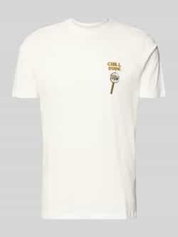 Blend Regular Fit T-Shirt mit Statement-Stitching Modell Kameron