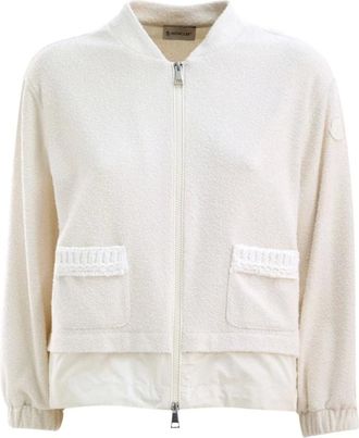 Moncler Femme, Pulls, Beige, Taille: 36 FR Sweater