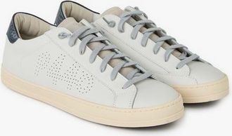 P448 Baskets John en cuir