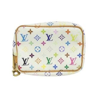 Louis Vuitton Pochette en toile Pre-owned - Femme - Pre-owned - Blanc - Taille: ONE Size