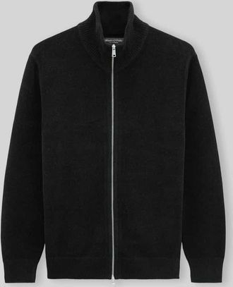 Marc O'Polo Strickjacke mit Zweiwege Rei&szlig;verschluss