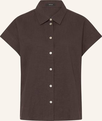 OPUS Hemdbluse Falvia braun