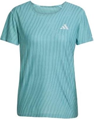 adidas Womens T-Shirt Adi365 Running Climacool+, Mint Ton/Preloved Teal, M
