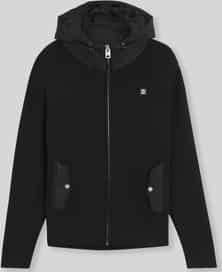 HUGO BOSS Sweatjacke mit Logo-Patch Modell Syloron