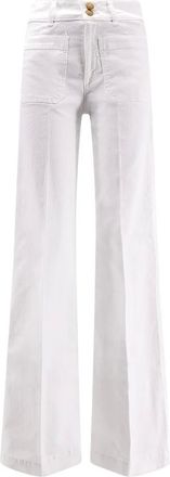 Seafarer Femme, Pantalons, Blanc, Taille: W27 Wide Pantalons