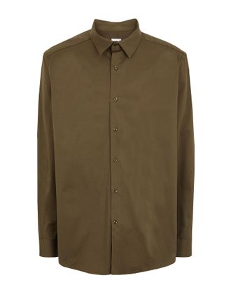 8 by YOOX HEAVY COTTON POPELINE OVER-SIZE SHIRT