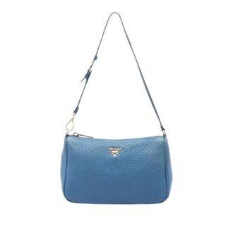 Prada Sac bandouli&egrave;re vintage doccasion - Femme - Pre-owned - Bleu - Taille: ONE Size