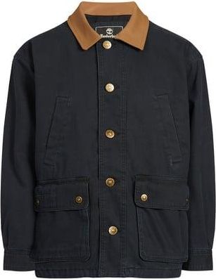 Timberland Blouson &agrave; col contrastant en coton