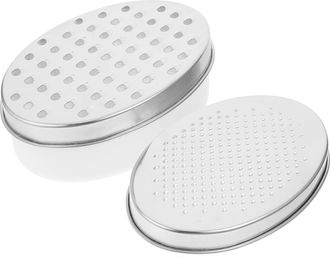 Cabilock Ergonomische Käsereibe Aufbewahrungsbehälter Gemüseset Multifunktionsbox Schredder für Die Küche