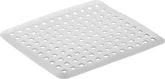 Rotho Basic Spülbecken-Einlage zum Schutz vor Kratzern, Kunststoff (PP) BPA-frei, grau, (31.0 x 27.0 x 0.4 cm)