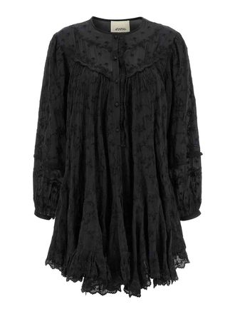 Isabel Marant Robe Au Genou - Noir
