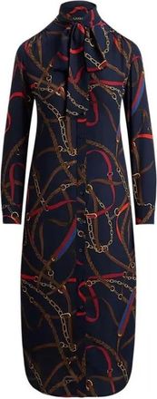 Ralph Lauren Femme, Robes, Bleu, Taille: 42 FR Shirt Dress