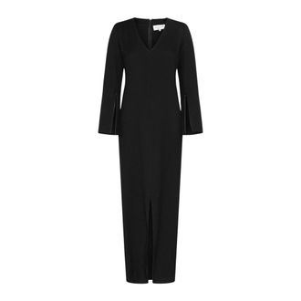 Envelope 1976 Elegantes Roanne Kleid aus Wolle - - Dresses - Damen - Schwarzk - L