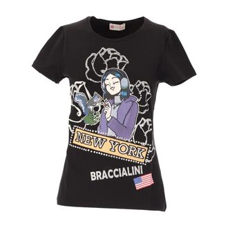 Braccialini Savannah T-Shirt - - Tops - Damen - Schwarzk - S/M