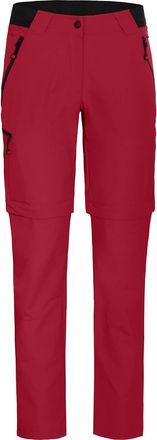 Bergson VIDAA Comfort Zipp-Off | Damen Wanderhose, leicht, strapazierfähig, Chili Pepper [129], 44 - Damen